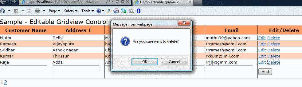 How To Perform Insert Update Delete And Select Rows In