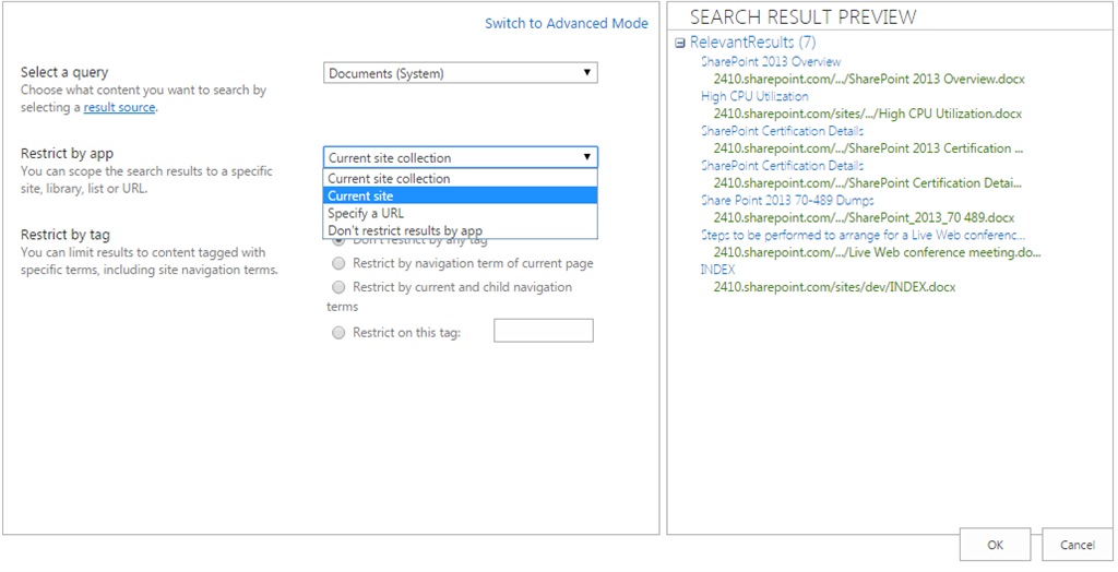 Retrieve Checked Out Documents From Site Collection Using Content Search Web Part