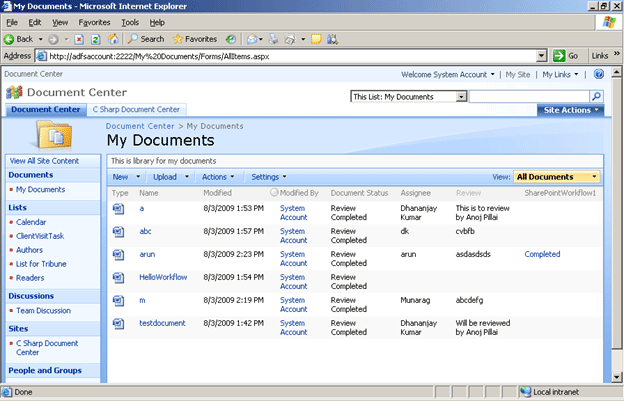 Programmatically Creating Folder In SharePoint Document Library