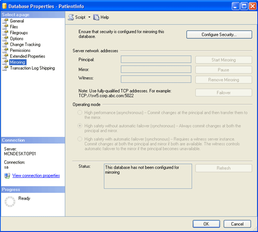Sql Server How To Perform Database Mirroringsql Database Mirroring Csdn博客 6645