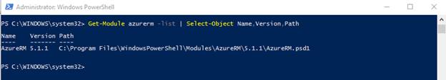Azure Powershell Module Installation