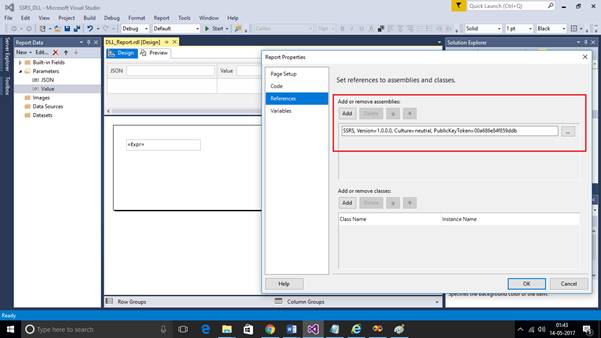 Extract Json Data Using Custom Dll In Ssrs