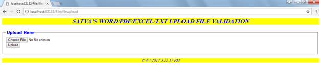 File Upload Extension Validation In Asp Mvc And Javascript