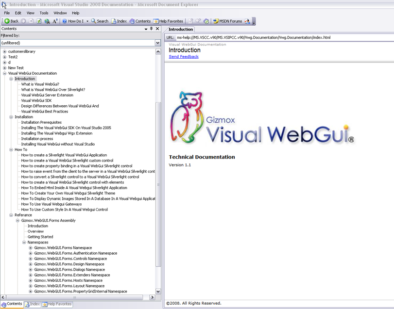 The new complete Visual WebGui integration to Visual Studio