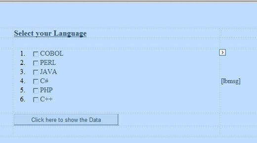 Bind the CheckBoxList in ASP.Net Using C#
