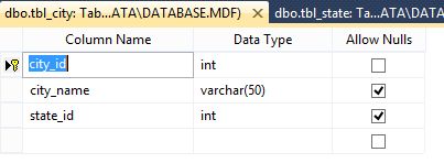 Cascading A DropDownList With Another DropDownList in ASP.Net