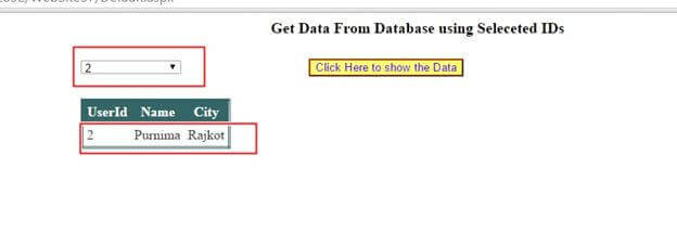 Insert Data Into Database by Stored Procedure in ASP.Net C#