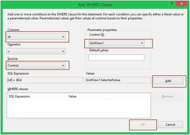 Pass GridView Values to DetailsView In ASP.NET Pass GridView Values to DetailsView In ASP.NET