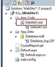 Use Crystal Report In ASP.NET Using C#