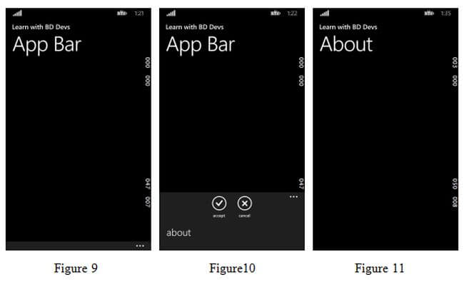 Windows Phone - Command Bar