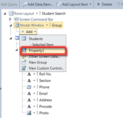 Unbound search data screen(AutoCompleteBox) in Visual Studio LightSwitch