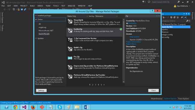 All About Zip Files in C#