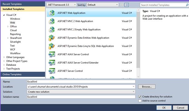 Excel to XML Conversion in Visual Studio