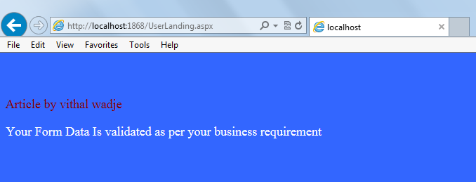 ASP.Net Form Validation Using jQuery ASP.Net Form Validation Using jQuery