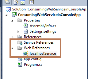 Consuming Web Service In a Console Application