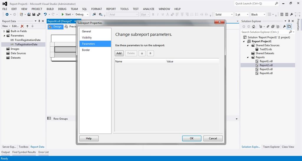 Getting Started With SQL Server Reporting Services (SSRS) - Part 4
