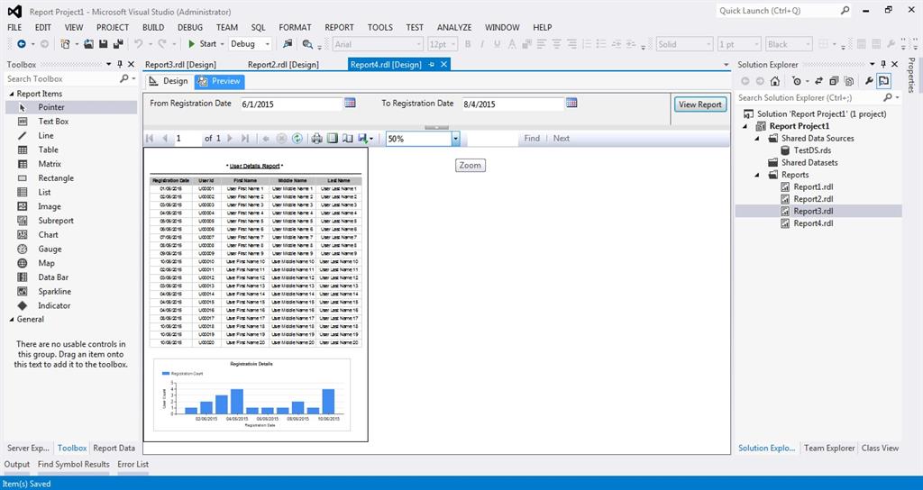 Getting Started With SQL Server Reporting Services (SSRS) - Part 4