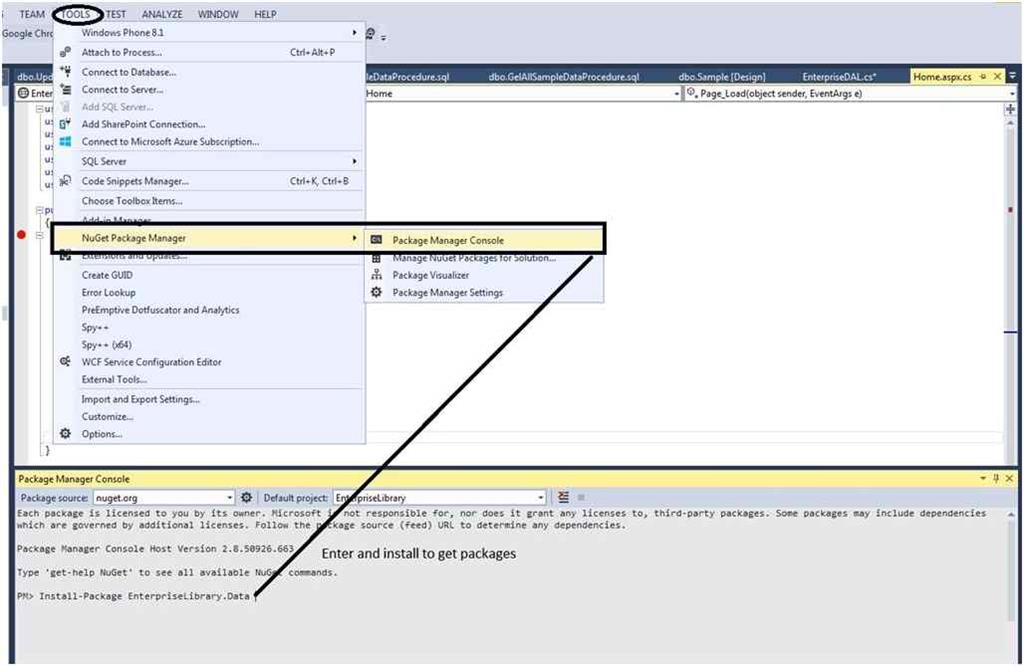 Enterprise Library Data Access Application Block In C# .NET