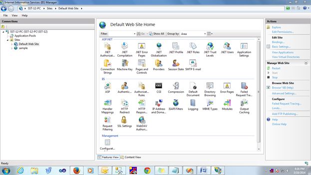 How to Deploy ASP.Net Website in IIS on Localhost