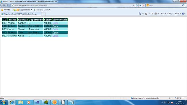 Repeater Control in ASP.NET