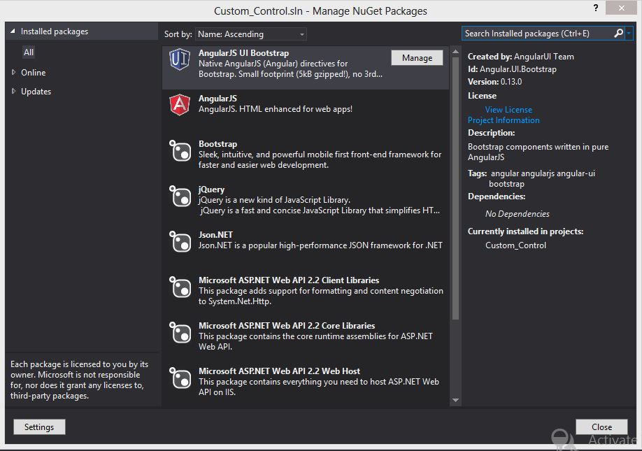 Custom Dropdown Control Using Bootstrap And Angularjs
