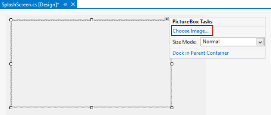 Splash Screen For Windows Forms Application C#