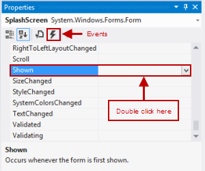 Splash Screen For Windows Forms Application C#