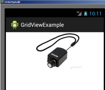 GridView in Android Studio