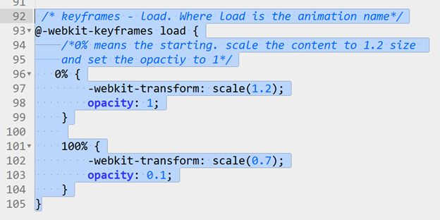Create Loading Screen Using CSS