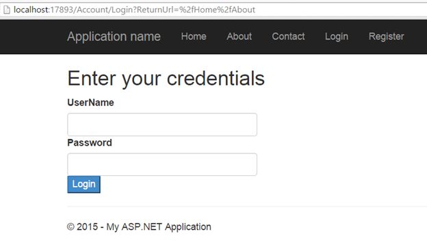 Form Authentication in MVC 5: Part 1