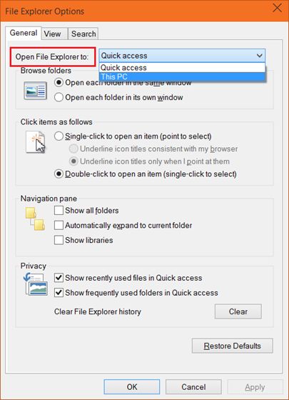 How to Open This PC Window in Windows 10
