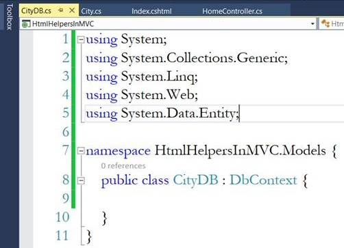HTML Helpers in MVC: Part 1
