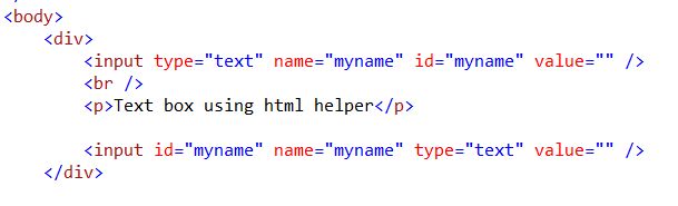 HTML Helpers in MVC: Part 1