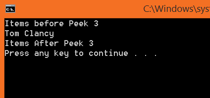 Queue And Stack Collection In C#