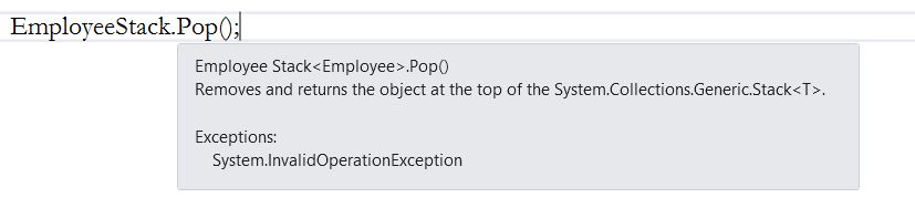 Queue And Stack Collection In C#