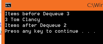Queue And Stack Collection In C#