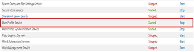 Set Up User Profile Service Application in SharePoint