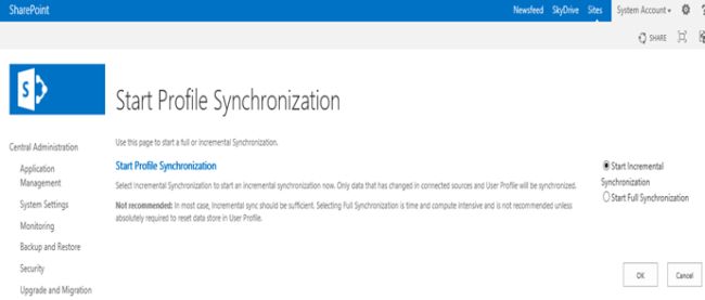Set Up User Profile Service Application in SharePoint