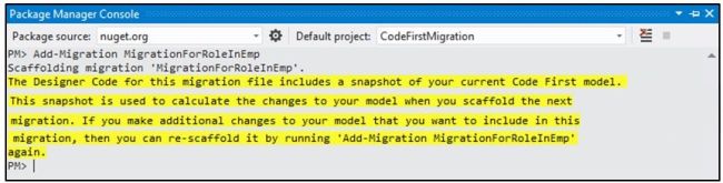 Code First Migrations In Entity Framework 8713