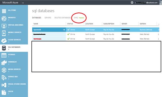 How to Sync Two SQL Azure Databases