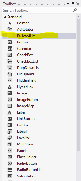 How To Use Bulleted List Control In ASP.NET How To Use Bulleted List Control In ASP.NET