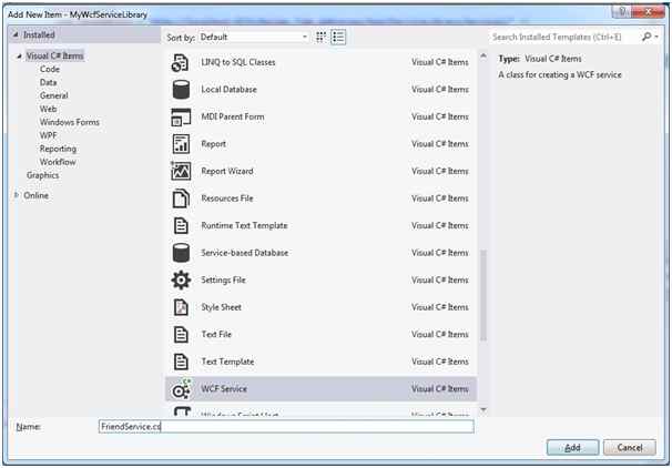 How To Create A WCF Service In C#