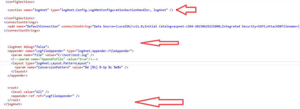 How To Use Log4Net In MVC to Track Error
