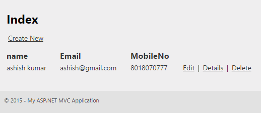Understanding Database Initializer In Entity Framework Code First Approach