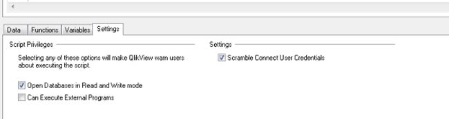 Stored Procedure Connection In QlikView Application