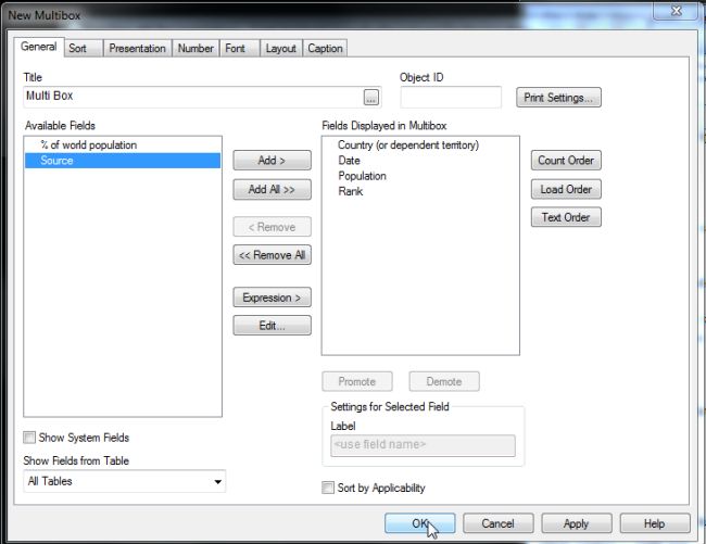 MultiBox in QlikView