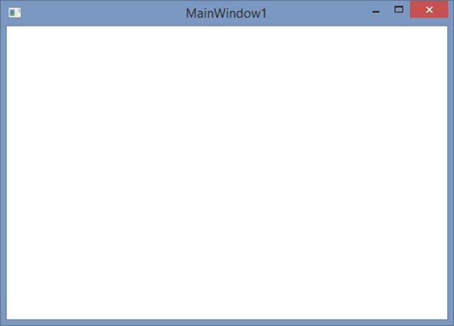 Modern UI For WPF Application by Example (Blank Window)