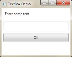 Describing the Use of TextBox Control in WPF