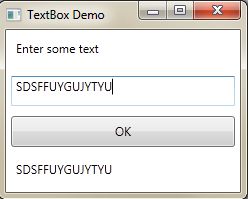 Describing the Use of TextBox Control in WPF