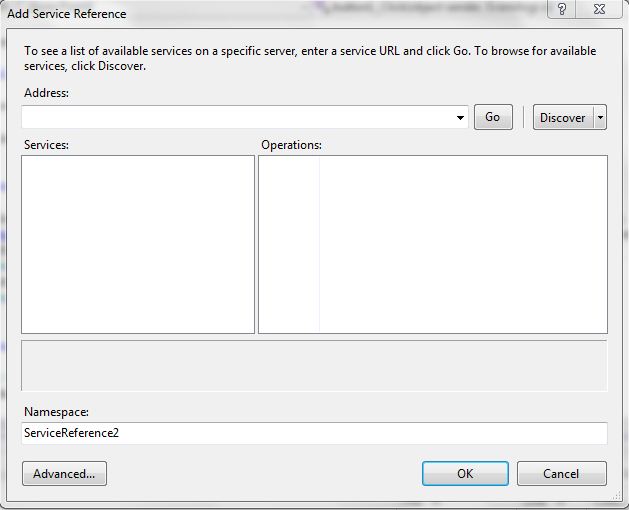 ASP.Net Web Service With a Windows Forms Application
